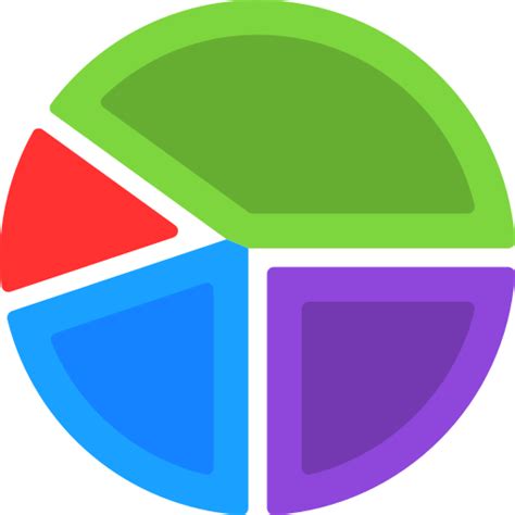 Pie Graph Generic Color Fill Icon