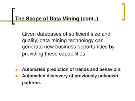 PPT DataMining PowerPoint Presentation Free Download ID 1293813