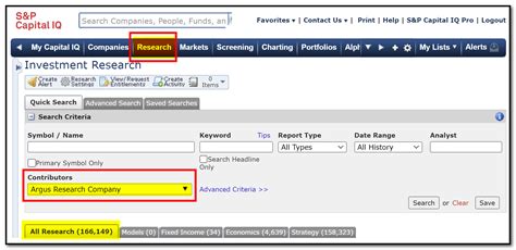New Argus Equity And Industry Research Reports Via Sandp Capital Iq Sfu Library