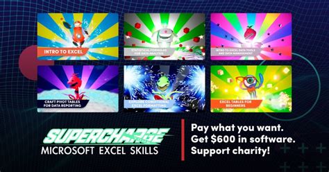 Humble Software Bundle Supercharge Your Microsoft Excel Skills Bundle