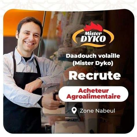 Mister Dyko Recrute Offres Demploi