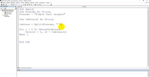 Tuto Apprendre Les Macros Et Le Langage Vba Avec Excel Sur