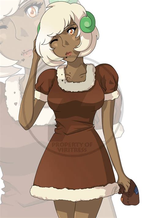 Whimsicott Gijinka By Viritress On Deviantart