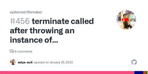 Terminate Called After Throwing An Instance Of Stdruntimeerror What Unable To Open