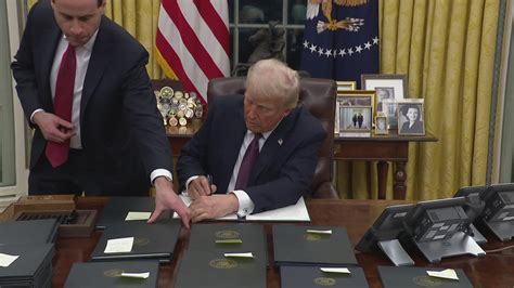 President Trump Signs Executive Order To End Birthright Citizenship