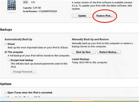 Best Way To Factory Reset IPod Touch IOS 15