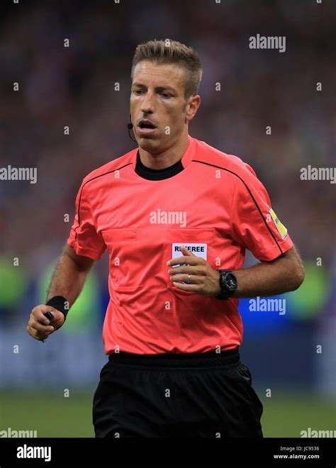 Referee David Massa During The International Friendly At The Stade De