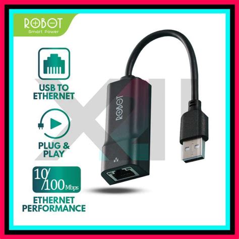 Promo Robot Ea10 Usb2 0 Ethernet Adapter 100Mbps Kabel Lan Network Port Rj45 Diskon 13 Di