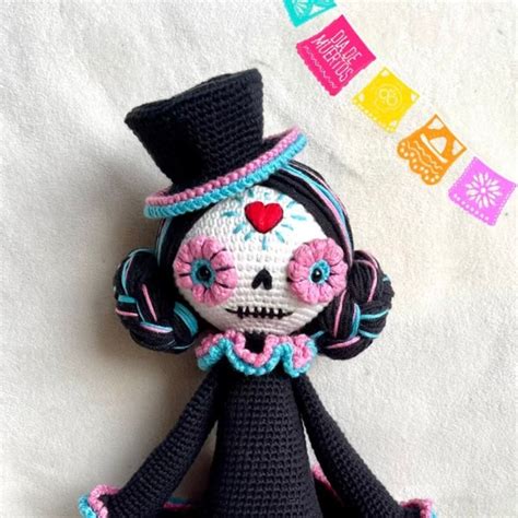 Sugar Skull Doll Etsy