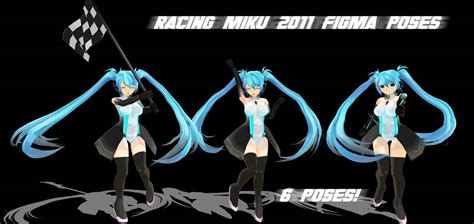 Racing Miku Figma Pose Pack By Imalune On Deviantart