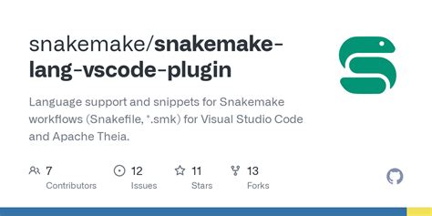Github Snakemake Snakemake Lang Vscode Plugin Language Support And Snippets For Snakemake