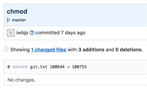 git config core filemode falseは設定しないほうが良い理由 iwb jp