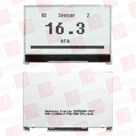 Nhd C12864lz Fsw Fbw 3v3 Lcdled Display By New Haven Mfg Corp