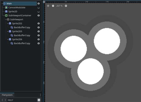 Godot 4 How To Create A 2d Lighting System With Shadows And A Merged Blending Mode Rgodot