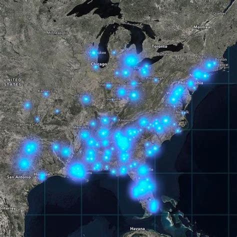 Make Your Maps Glow Firefly Symbology Is Now In Arcgis Online Click