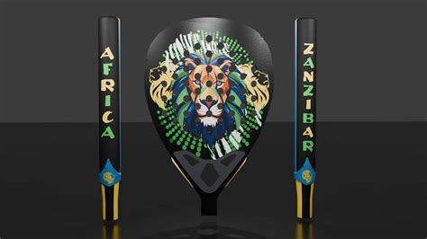 Entry 84 By Mat3uslima For African Themed Paddle Racket Design