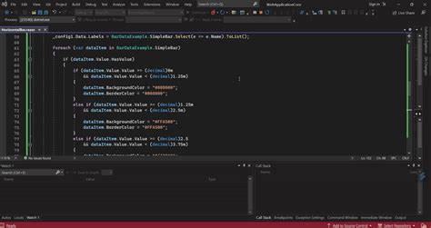 Chartjs Change The Color Of The Bar Chart Based On Range Value