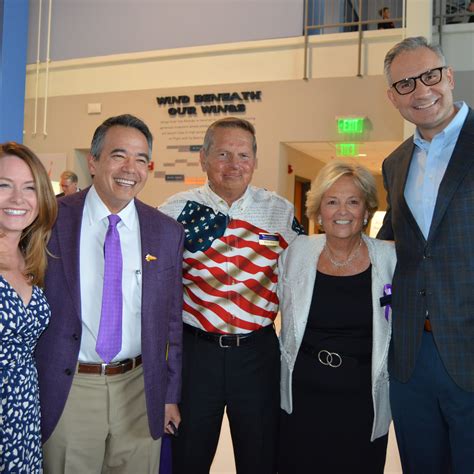 L To R Katie Wiktor Director Of Cu Cancer Center Richard Schulick