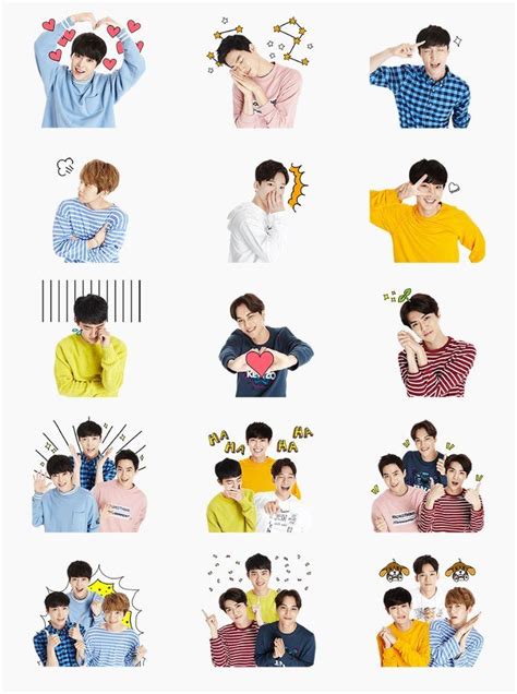Exo Kpop Stickers Exo Stickers Korean Stickers Korean