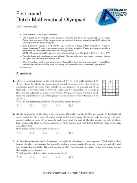 2023dutchproblems Pdf Integer Mathematics
