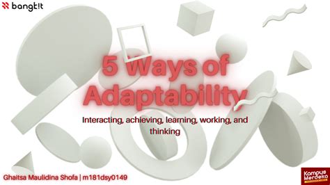 Adaptability And Resilience My 5 Ways Of Adapting Upon Joining Bangkit
