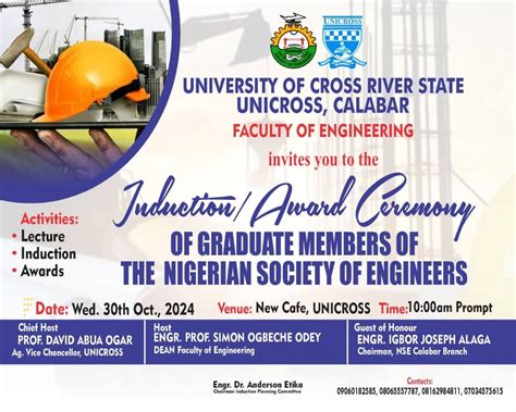 Engineeringexcellence Inductionceremony Nigeriansocietyofengineers