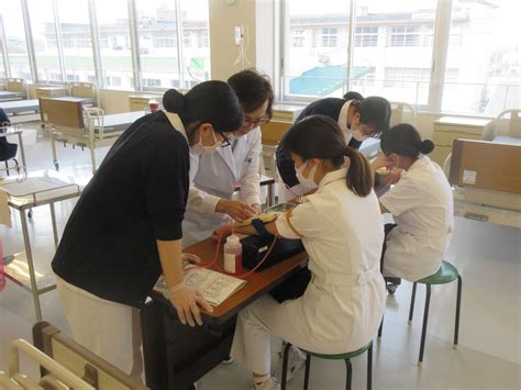 看護専攻科 技術演習 看護科 ニュース 青藍ブログ 大和青藍高等学校