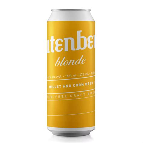 Glutenberg Gluten Free Blonde Ale Beer 4 Pk Cans Shop Beer At H E B