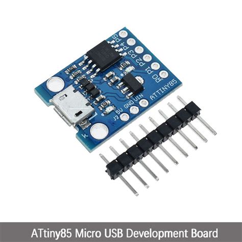 Официальный сине черный модуль Tiny85 Digispark Kickstarter Micro Development Board Attiny85 для
