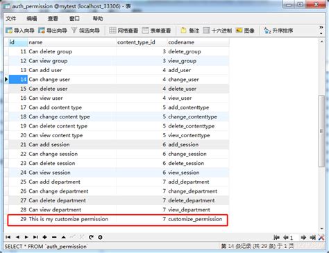 django自带的权限管理permission用法 djangomodelpermissions csdn博客