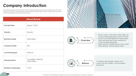 Mobile Application Pitch Deck To Maintain User Privacy Ppt Template PPT Sample