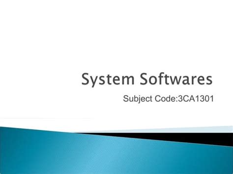 Design Of A Two Pass Assembler Ppt