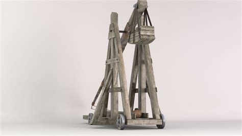 투석기 3d 모델 30 Max Obj Fbx Free3d