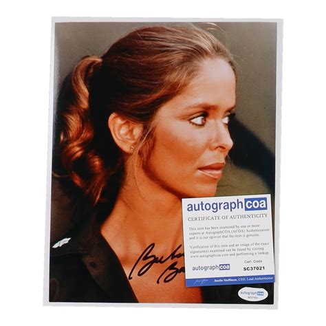 Barbara Bach Signed James Bond 007 The Spy Who Loved Me 8x10 Photo Acoa Pristine Auction