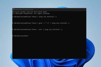 Ways To Remove All Packages Installed By Pip