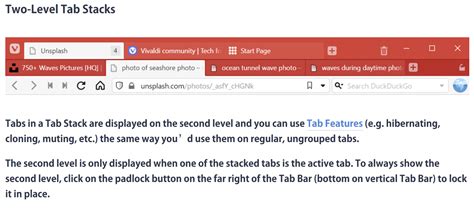 Feature Tab Group And 2 Level Tab Bar · Issue 1931 · Browserworks
