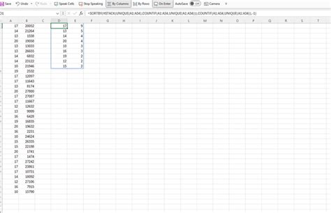 Counting Values In A Large Spreadsheet Rexcel