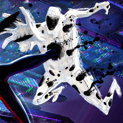 Spider Man Into The Spider Verse 2 Reveals First Look At Scary New Villain