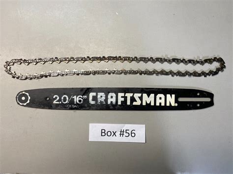 Craftsman 16" chainsaw Bar and Chain 71-36366 / 160SDEA041 / 71-3629 ...