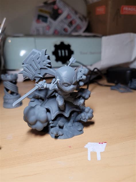 Chibi Deadpool R Resinprinting