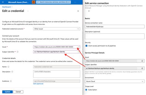 Resource Manager 워크로드 Id 서비스 연결 설정 Azure Pipelines Microsoft Learn