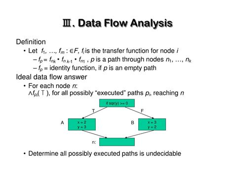 Ppt Foundations Of Data Flow Analysis Powerpoint Presentation Free