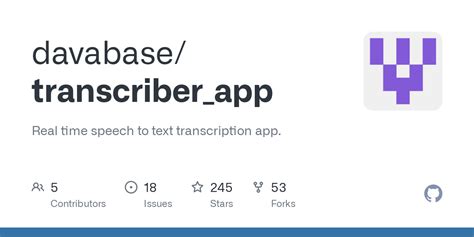 transcriber app transcriber py at master · davabase transcriber app