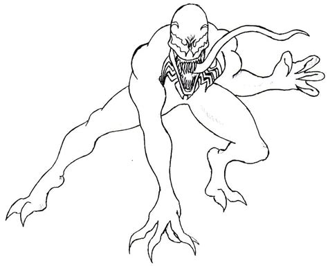 62 Venom Para Colorear Imprimir Para Fans Marvel