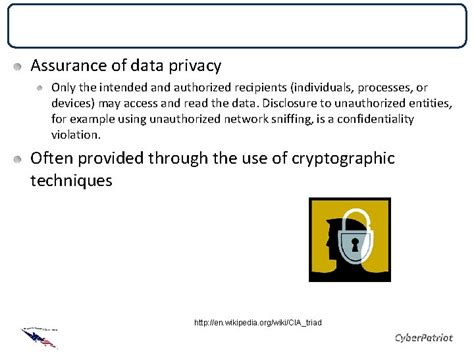 Introduction To Information Security Module 1 Objectives Definitions
