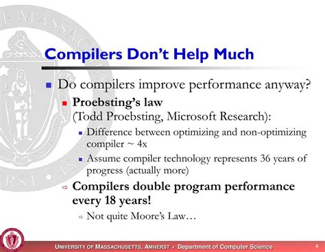 Ppt Advanced Compilers Cmpsci 710 Spring 2004 Lecture 1 Powerpoint Presentation Id3924925