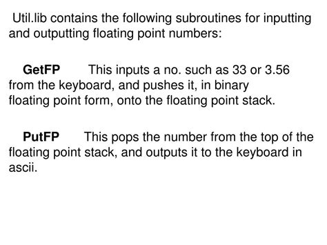Ppt Set 16 Floating Point Arithmetic Powerpoint Presentation Free