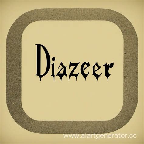 Vibrant Dizzer Track Cover Art Featuring Dynamic Typography Ai Art