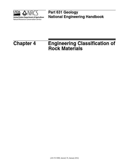 Engineering Classification Of Rock Materials Pdf Rock Geology Rocks
