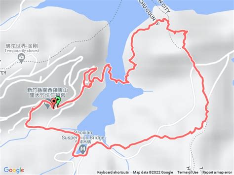 石門水庫枯水期限定之蓬萊仙島山O型 健行筆記